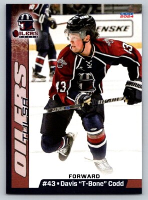 Davis T-Bone Codd 2023-24 Tulsa Oilers | eBay