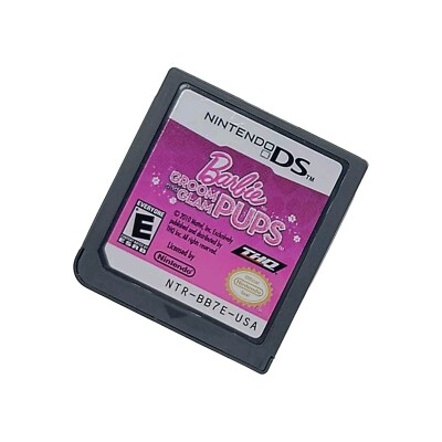 Barbie: Groom And Glam Pups (Nintendo DS) Game Cartridge Only ...