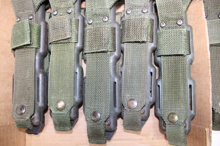 PHROBIS US M9 Bayonet SCABBARD SHEATH An Bianchi Belt Hanger With Pouch ...