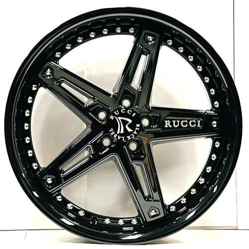 20X10 RUCCI BLACK LABEL BOLT PATTERN 5X112 MERCEDES / AUDI | eBay