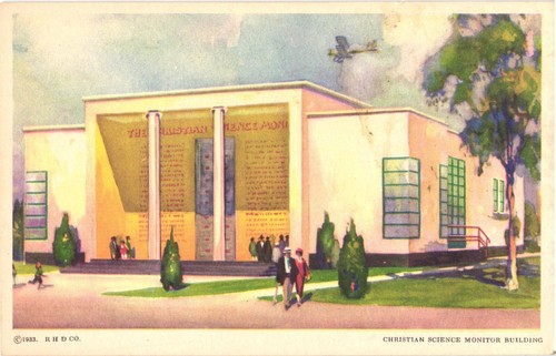 Chicago IL Christian Science Monitor Building Chicago World's Fair ...