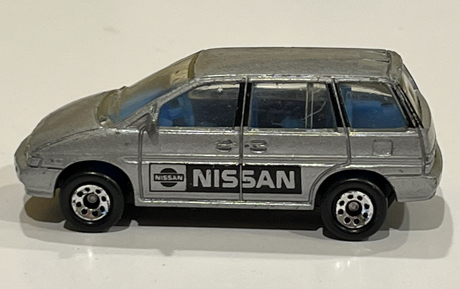 Matchbox Nissan Prairie Minivan 1990 Silver Made in China 1:59 | eBay