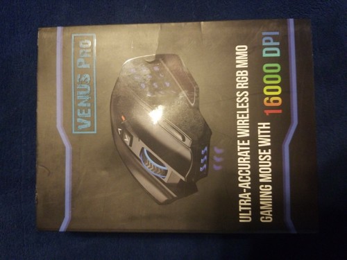 UtechSmart VENUS Pro RGB MMO Wireless Gaming Mouse, 16,000 DPI Optical ...