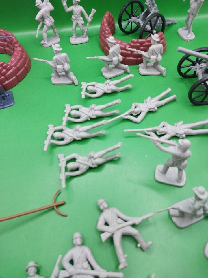 Toy Soldiers Civil War figures , Lot Cannons Fortification's Classic | eBay
