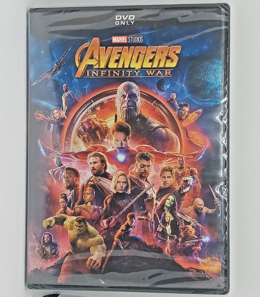 Avengers: Infinity War (Avengers 3) DVD 2018 Marvel Widescreen NEW ...