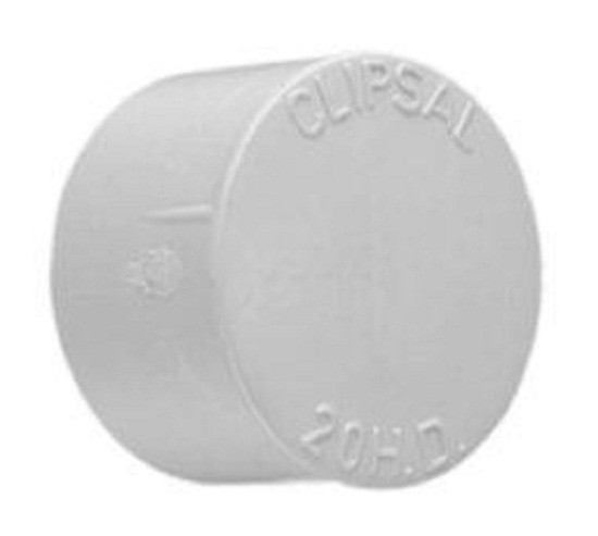 4x Clipsal PLAIN PVC CONDUIT PLUGS Grey *Australian Brand- 16mm, 20mm ...