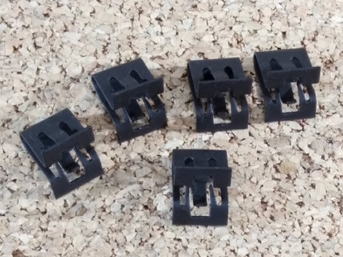 GENUINE LAND ROVER TRIM CLIP RANGE ROVER SPORT DISCOVERY SET OF 5 ...