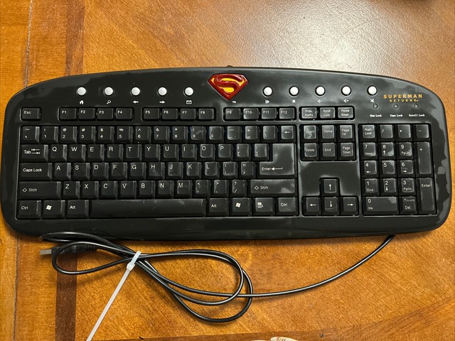 Superman Returns SP-6000 Super Slim Keyboard I-Rocks for sale online | eBay