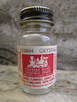 FLOQUIL RAILROAD COLORS MODEL PAINT - 1oz 1 OUNCE CRYSTAL - COTE | eBay