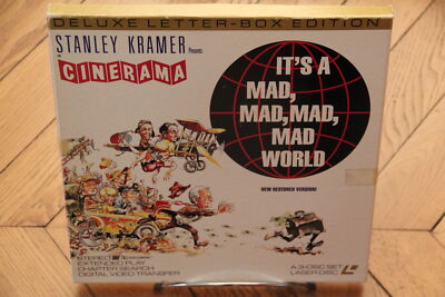 It's a Mad, Mad, Mad, World 1963 Laserdisc LD NTSC Comedy | eBay