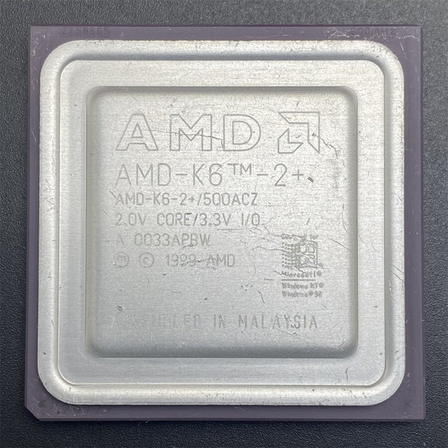 AMD CPU AMD-K6-2+/500ACZ｜パーツ