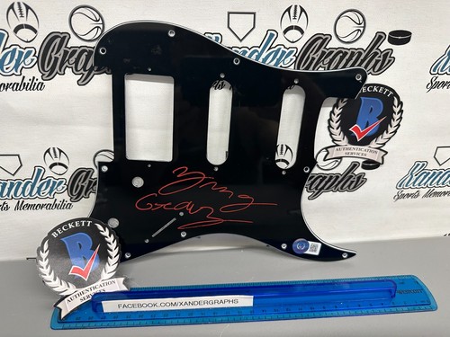 YUNG GRAVY MATTHEW HAURI SIGNED AUTOGRAPHED GUITAR PICK GUARD-BECKETT ...