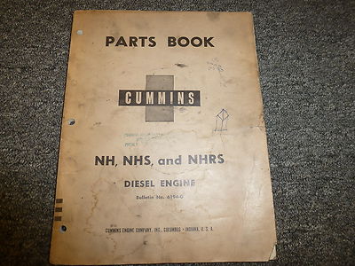 Manuals & Books - Diesel Engines Parts Book Catalog Manual