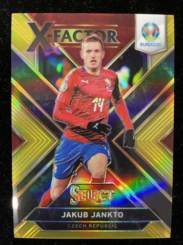 2020 Panini Select UEFA Euro Preview - X-Factor Jakub Jankto #X-4 Gold ...