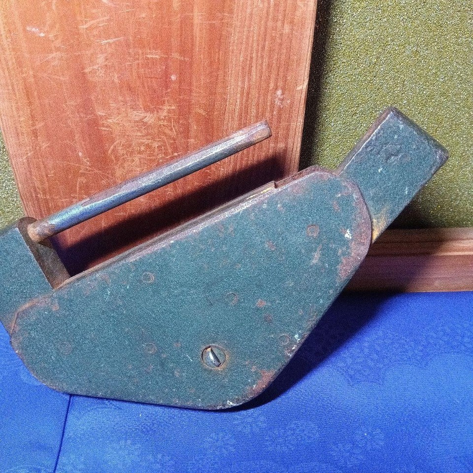 Japanese Antique Padlock Japanese Iron Padlock With Key Taisho Period ...