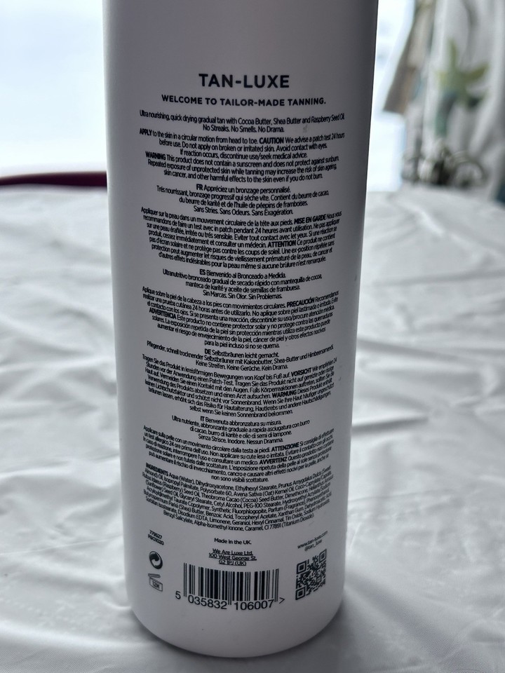 Tan Luxe The Butter Illuminating Tanning Butter Gradual Tan ~ 500 ml ...