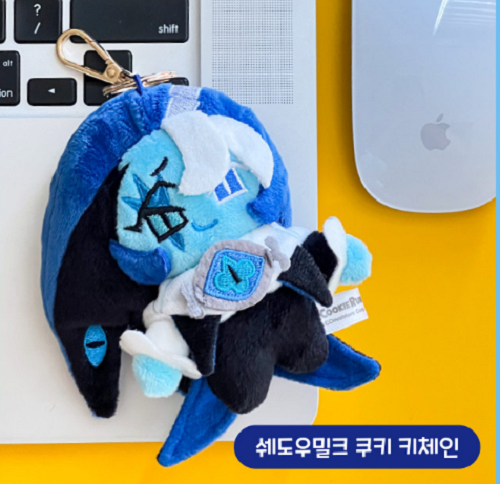 2025 Cookie Run Kingdom keyring Shadow Milk Pure Vanilla Milky Way ...