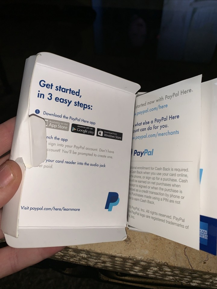 PayPal Mobile Credit Card Reader Swiper For iPhone and Android | eBay