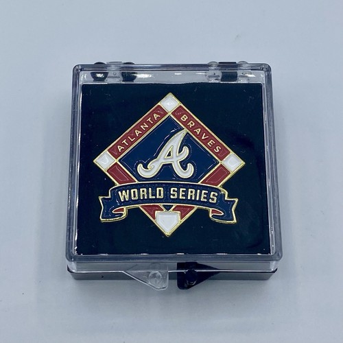 2021 Atlanta Braves MLB World Series Press Pin. MINT! | eBay