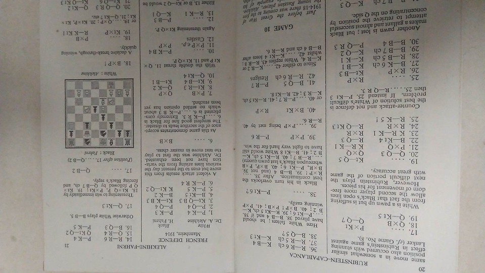 MODREN CHESS 50 GRAET GAMES BY H. GOLOMBEK BOOK 1947 ENGLAND | eBay