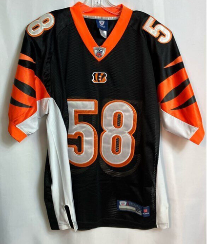 Reebok OnField NFL Cincinnati Bengals #58 Ray Maualuga Short Sleeve ...