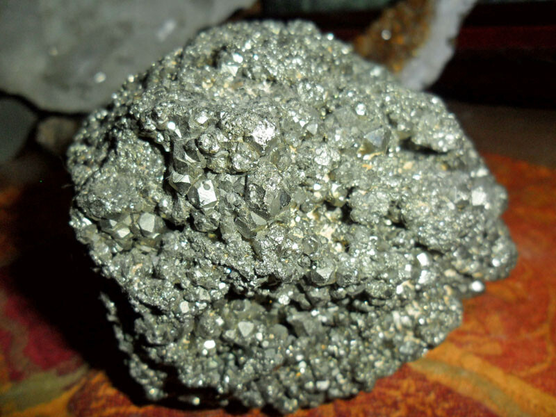 Pyrite Crystal Cluster Large Chop Meat Pyrite Exceptional and Beautiful ...