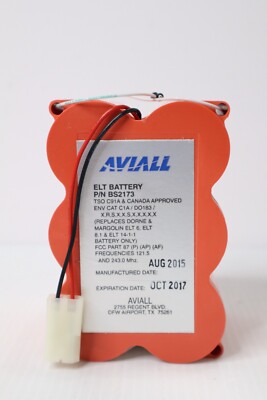 AVIALL BS2173 ELT Battery - New Surplus in Box (3 Available) | eBay