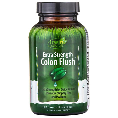 Irwin Naturals, Extra Strength Colon Flush™, 60 Liquid Soft-Gels | eBay ...