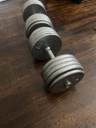 200 lb Dumbbells Set Pair (100 lbs each) | eBay