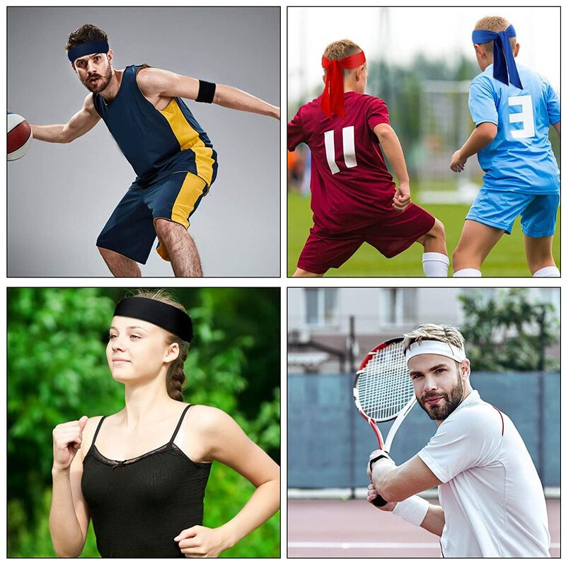 Head Tie Hair Back Band Sports Headband Men Women Ninja Bandana Wrap ...