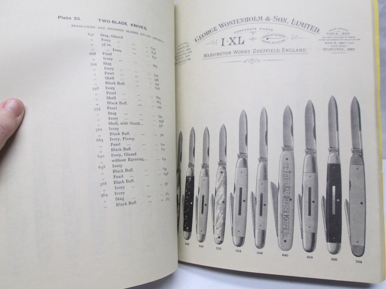 George Wostenholm & Son IXL Cutlery Sheffield England Knives 1975 First ...