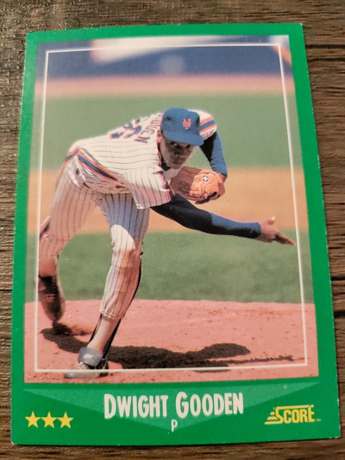 1988 SCORE DWIGHT DOC GOODEN CARD #350 NEW YORK METS | eBay