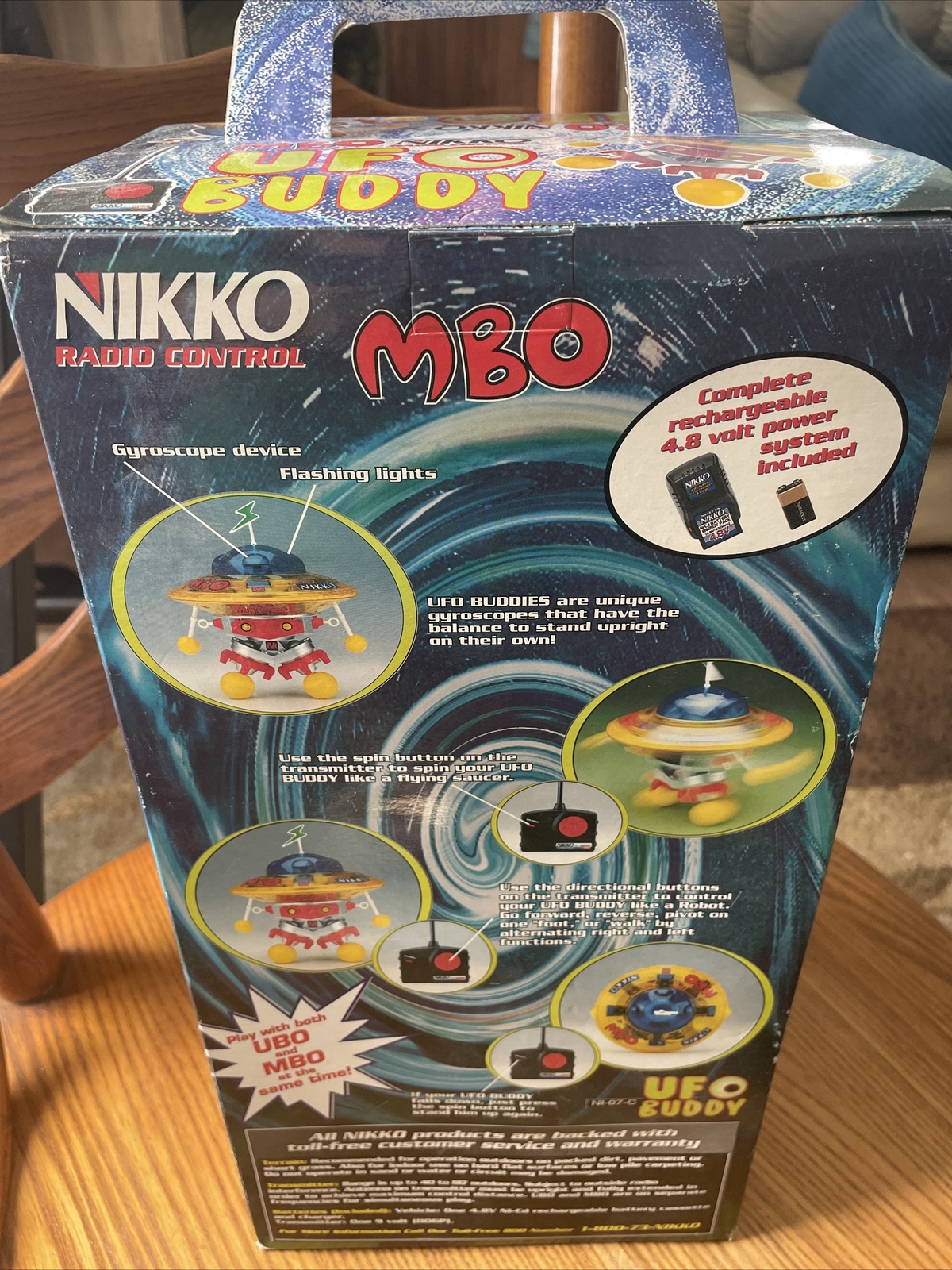 UFO Buddy FAO Schwartz Nikko RC Robot and Spaceship All in One ...