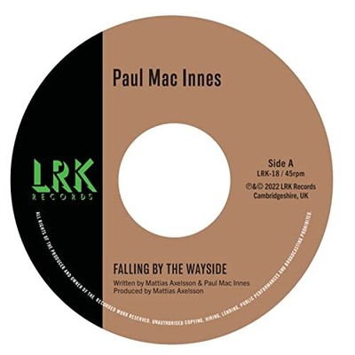 Paul Mac Innes - Falling By the Wayside - 7 Inch Vinyl - LRK18 - NEW | eBay