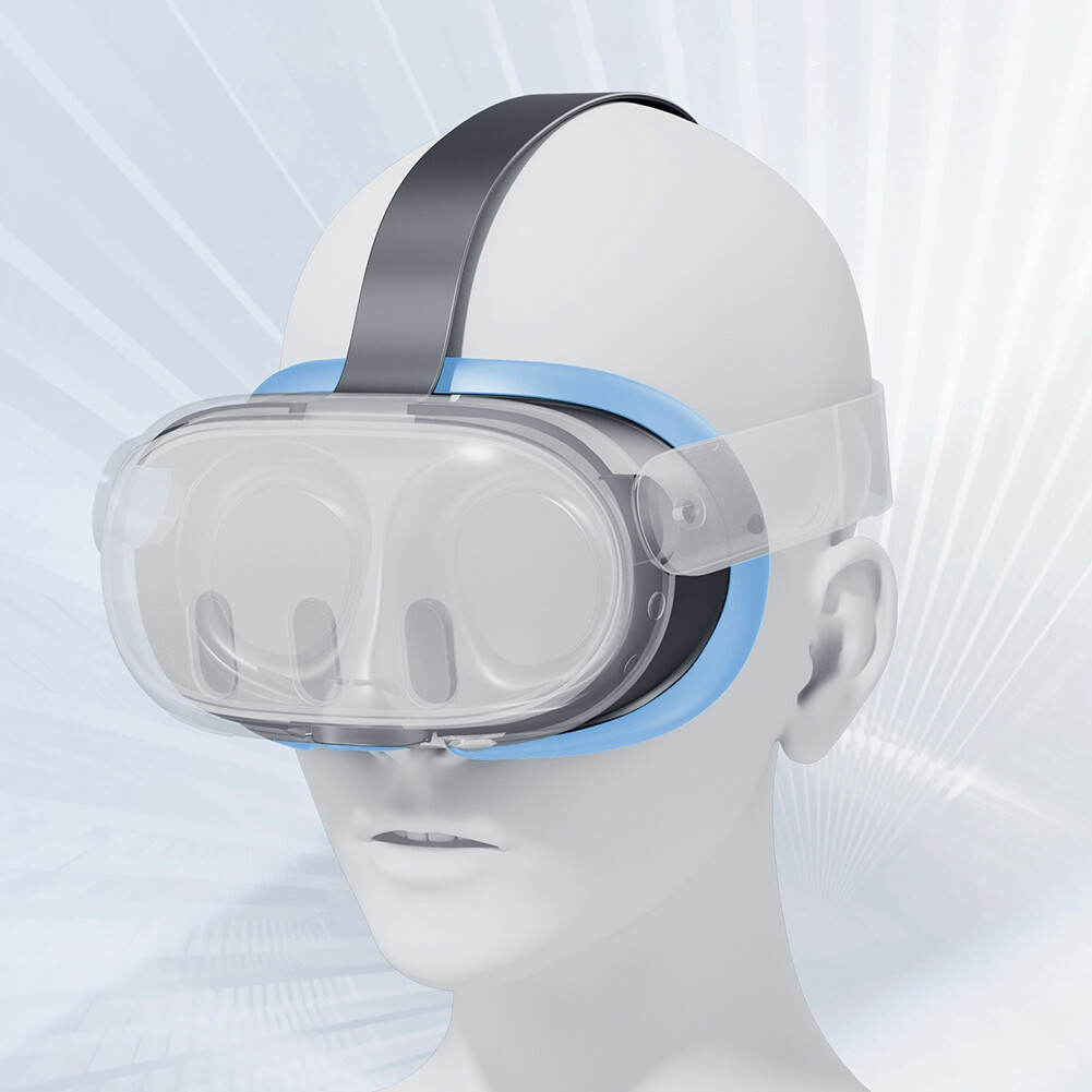 Silicone VR Face Mask VR Facial Interface for Meta Quest 3 Headset ...
