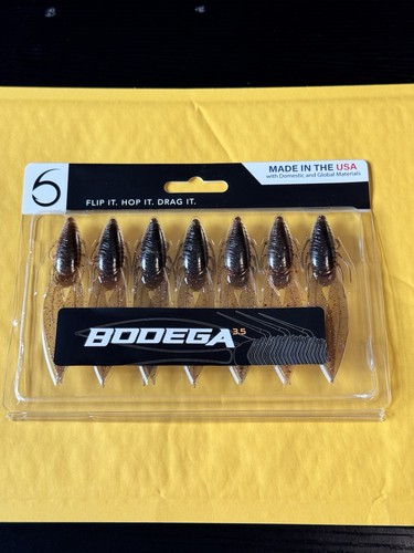 “New Size” 6th Sense Bodega 3.5” Creature Swimbait Crawfish Juice | eBay