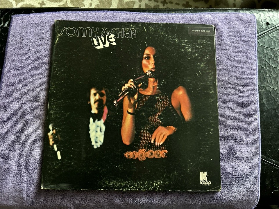 Sonny and Cher - Live (1971) Vinyl LP • The Beat Goes On & Eye Got You ...