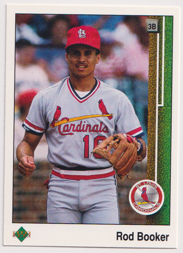 1989 Upper Deck #644 Rod Booker St. Louis Cardinals | eBay