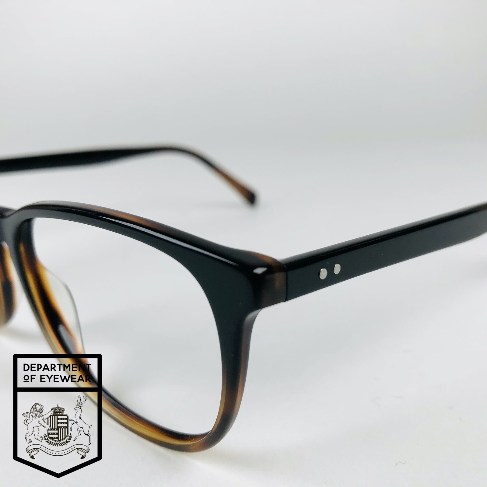 SPECSAVERS eyeglasses TWO TONE ROUND KEYHOLE glasses frame MOD:HUNTER ...