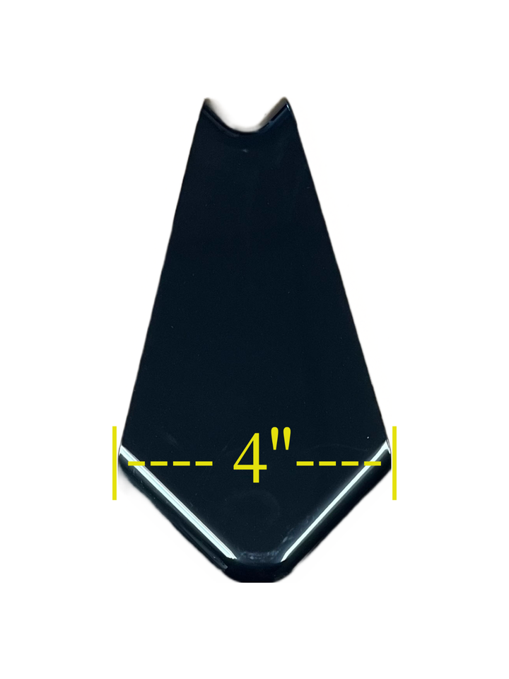Black Plastic Corner Piece Fits Aluminum Slide Out Box Trim 4 1/2" Wide ...