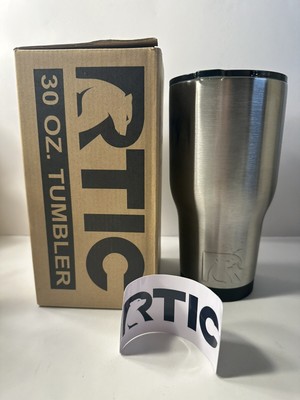 RTIC 30 oz SILVER Tumbler Generation One Powder Coated | eBay
