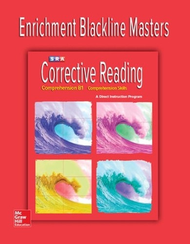 Corrective Reading Comprehension Level B1, Enrichment Blackline Master ...