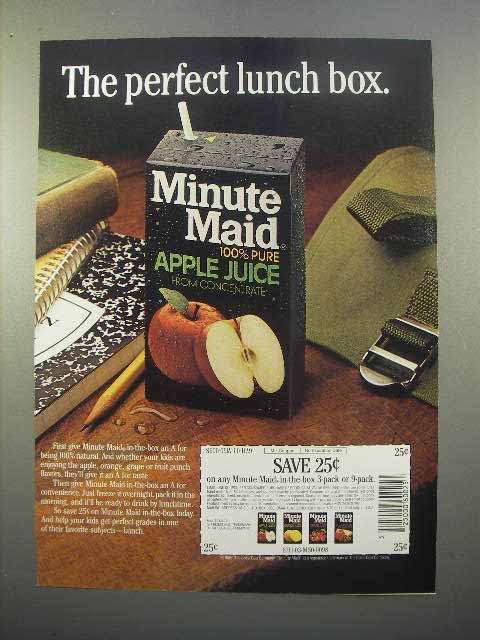 Minute Maid Apple Juice