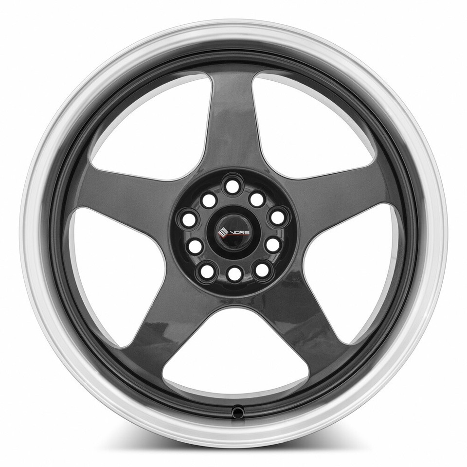 18x8 F | 18x9 R Vors SP1 5x120 +35/35 Hyper Black Wheels (Set of 4) | eBay