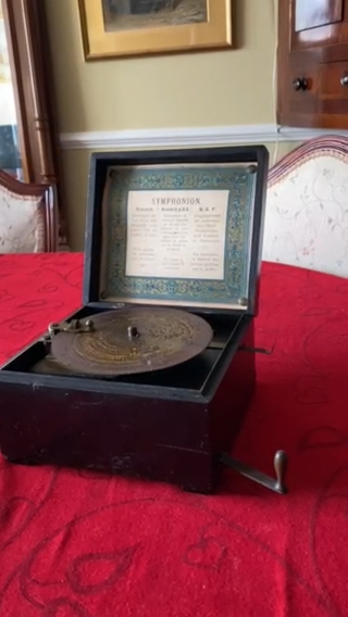 Antique German Music Box Symphonion | eBay