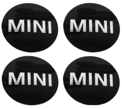 Mini Cooper R50 R52 R53 R55 R56 Genuine OEM Wheel Center Emblems ...
