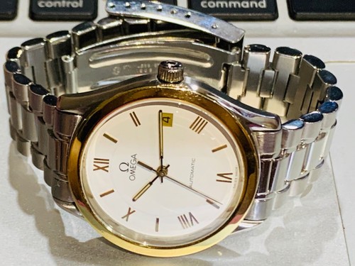 Omega MAISON FONDEE EN 1848 Gold Bezel Cal.1108 Speedmaster Heritage ...