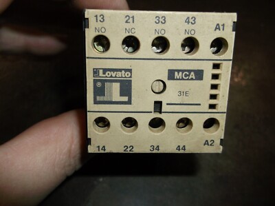 LOVATO MCA.C CONTROL RELAY (BIN124) | eBay