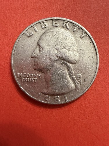 1981 Washington Quarter Error | eBay