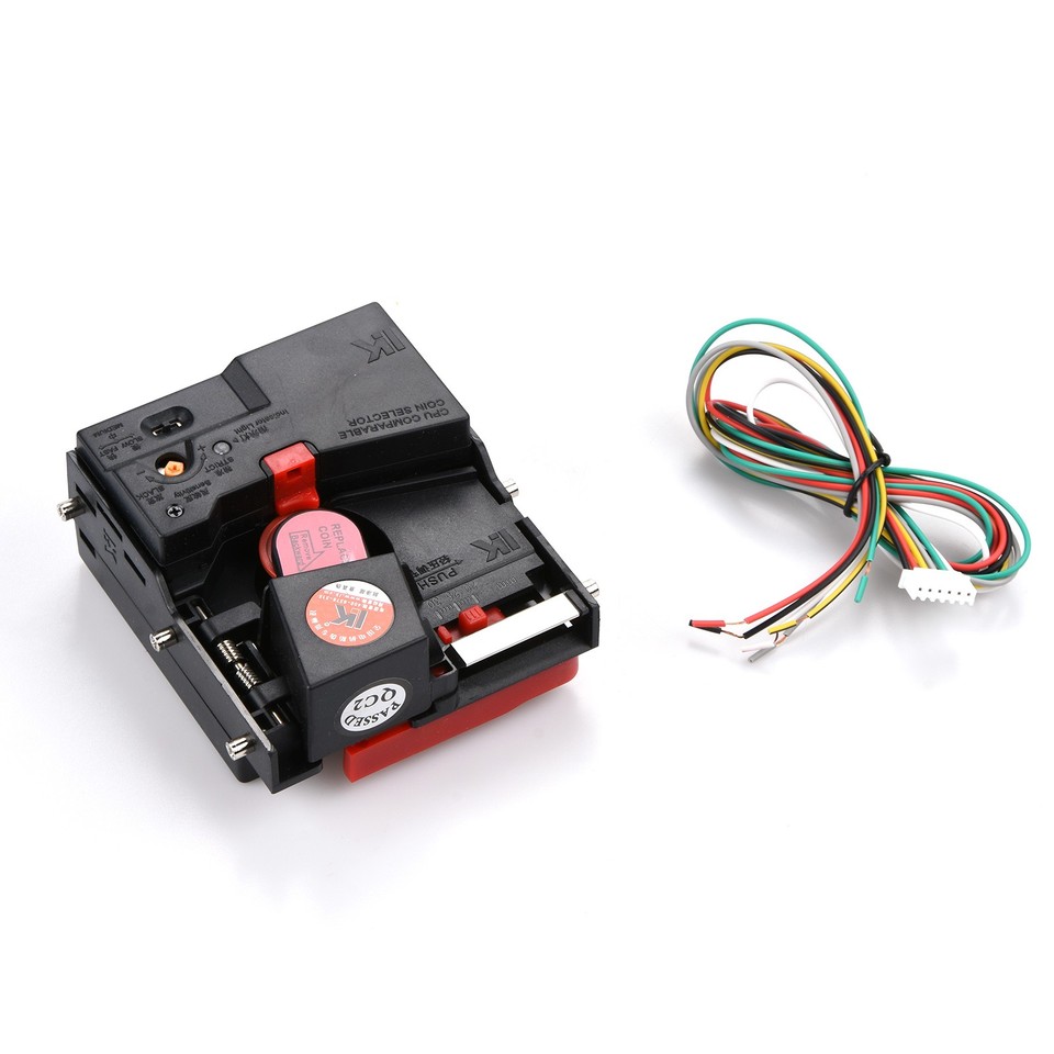 LK800A+ Top Entry CPU Coin Acceptor Selector Coin Mech For Arcade Slot ...